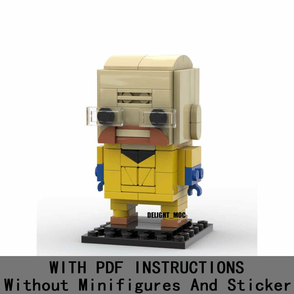 111шт. Конструктор Walter White Lab Coat - Breaking Bad Набор строительных блоков