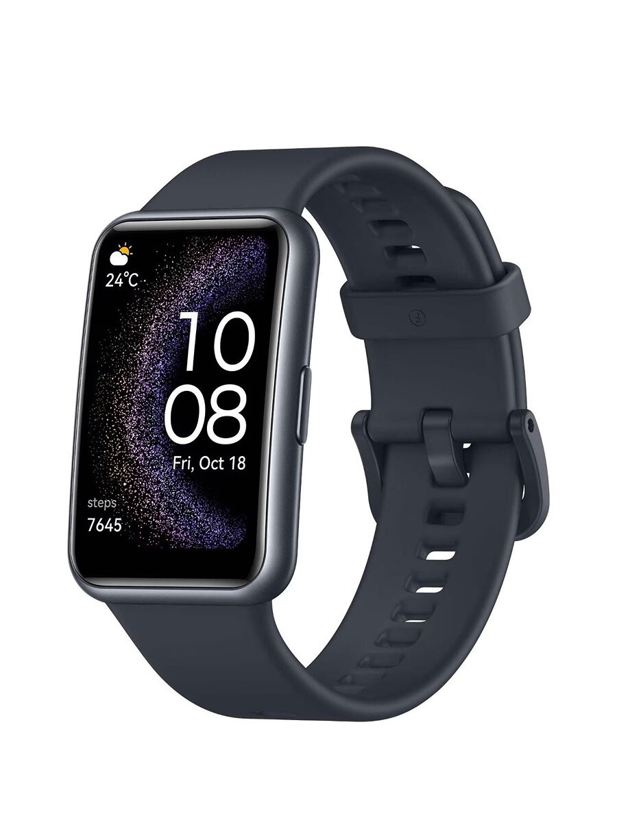 Смарт-часы HUAWEI FIT SE, (STA-B39), Сияющий черный, (55020ATD)