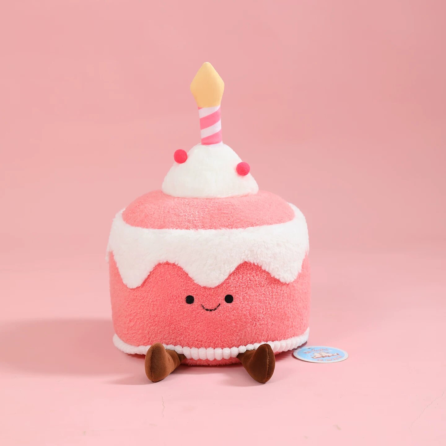 Плюшевая игрушка-тортик, забавная мягкая игрушка в виде торта, подушка для сна, подарок на день рождения для девочек