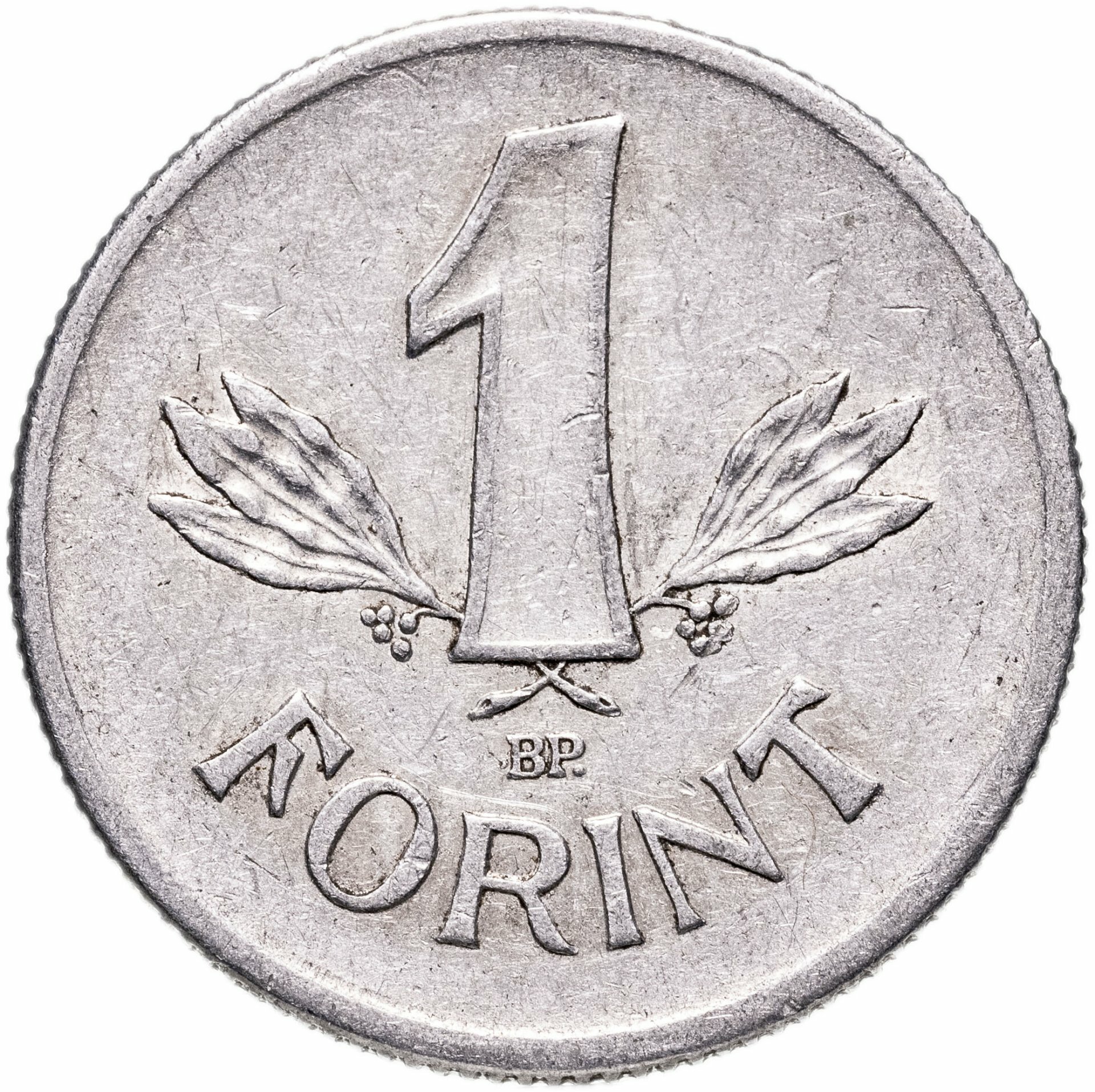 Венгрия 1 форинт forint 1969, Алюминий, в сохранности VF-XF