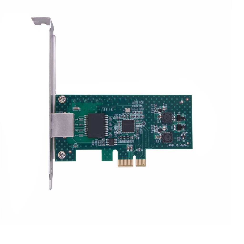 Сетевая карта PCIe 1x, чип 82574