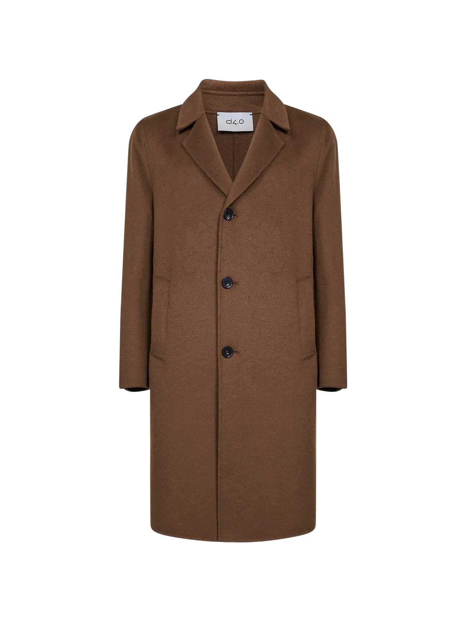 Пальто Three-button lapel-collar coat