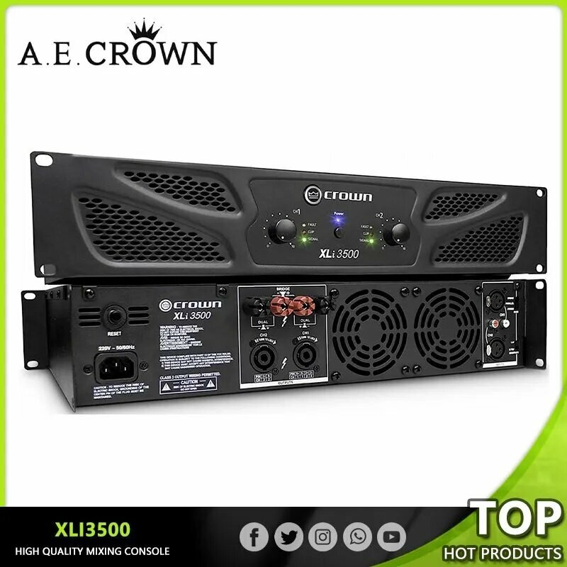 Crown XLi 3500 Усилитель мощности Crown XLi 3500