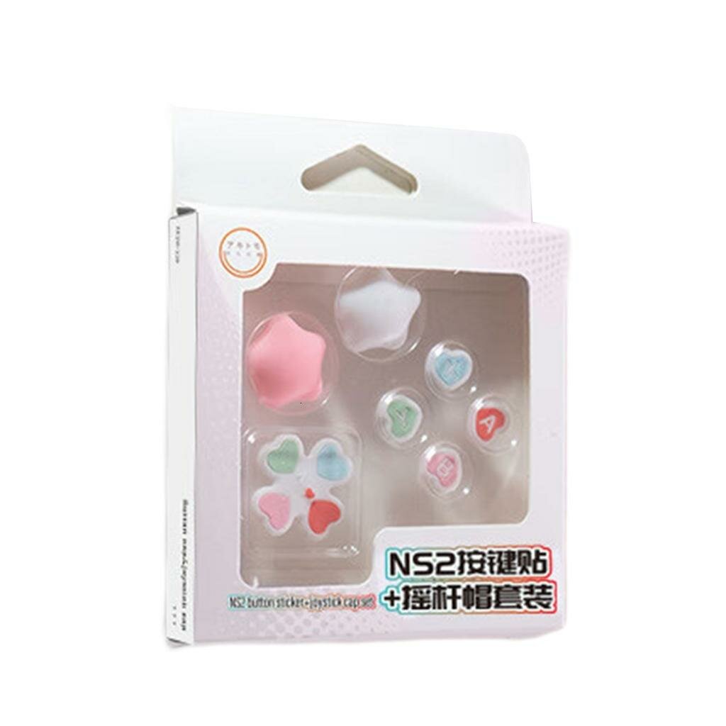 Силиконовая Наклейка Кнопки D-pad ABXY Key Skin для Игрового Контроллера