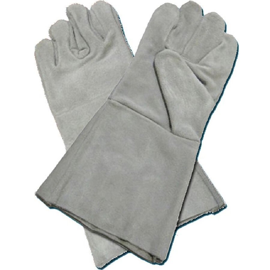 Краги сварщика спилковые 5-ти палые W-004