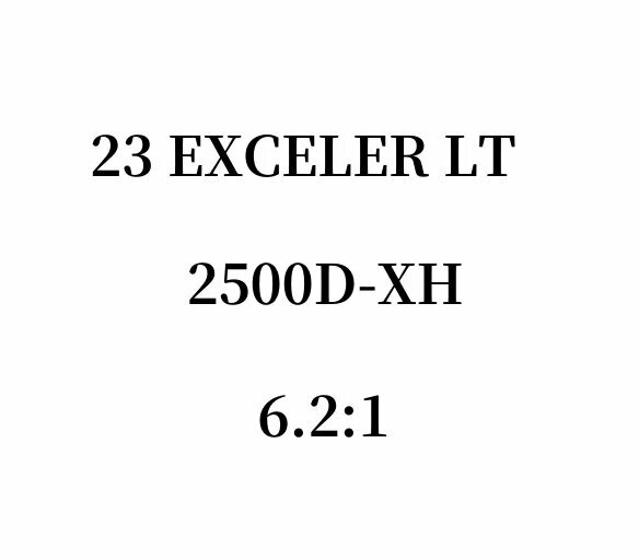 Daiwa Exceler Lt безынерционная катушка для спиннинга 2500D-XH