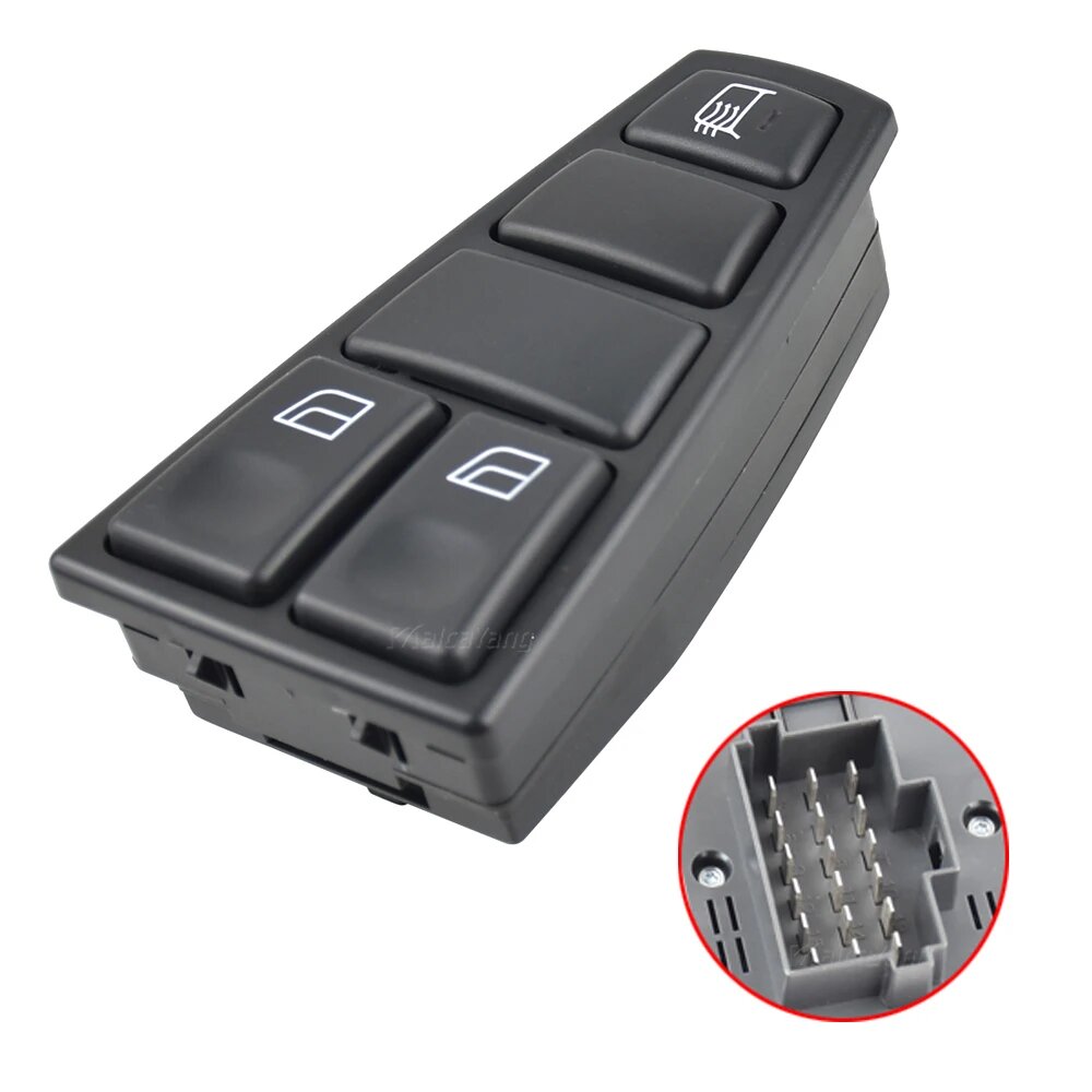 20752914 Электрический главный переключатель стеклоподъемника, кнопка управления для грузовика VOLVO FH12 FM VNL FM12 FM9 20752915