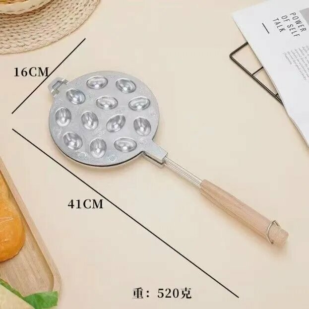 Вафельница Орешница1, серебристый