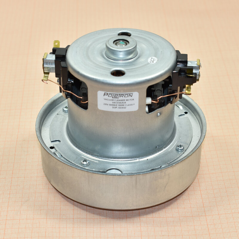 Мотор пылесоса, универсальный, 1800 W, H=116 мм, h=36.4 мм, D=130 мм, d=83 мм