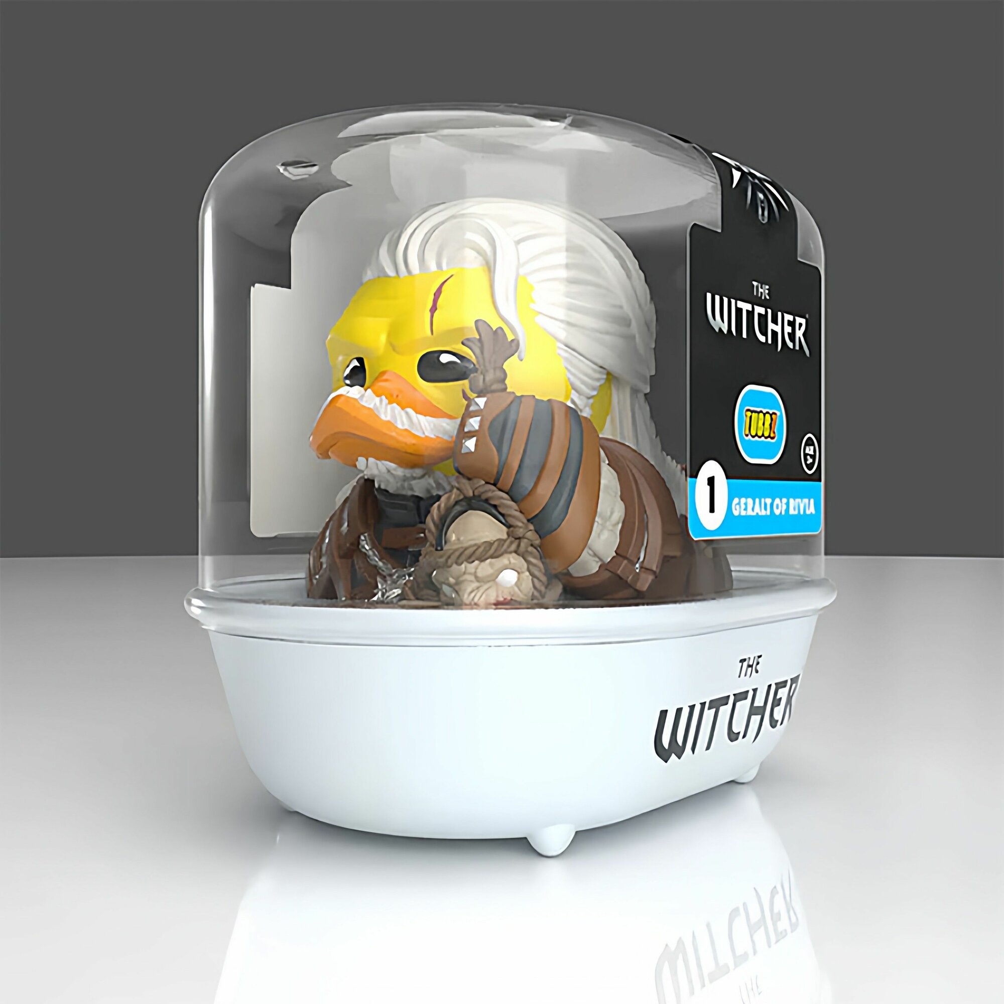 Numskull & Tubbz - The Witcher , Маленькая желтая уточка вокруг IP, коллекция скульптур