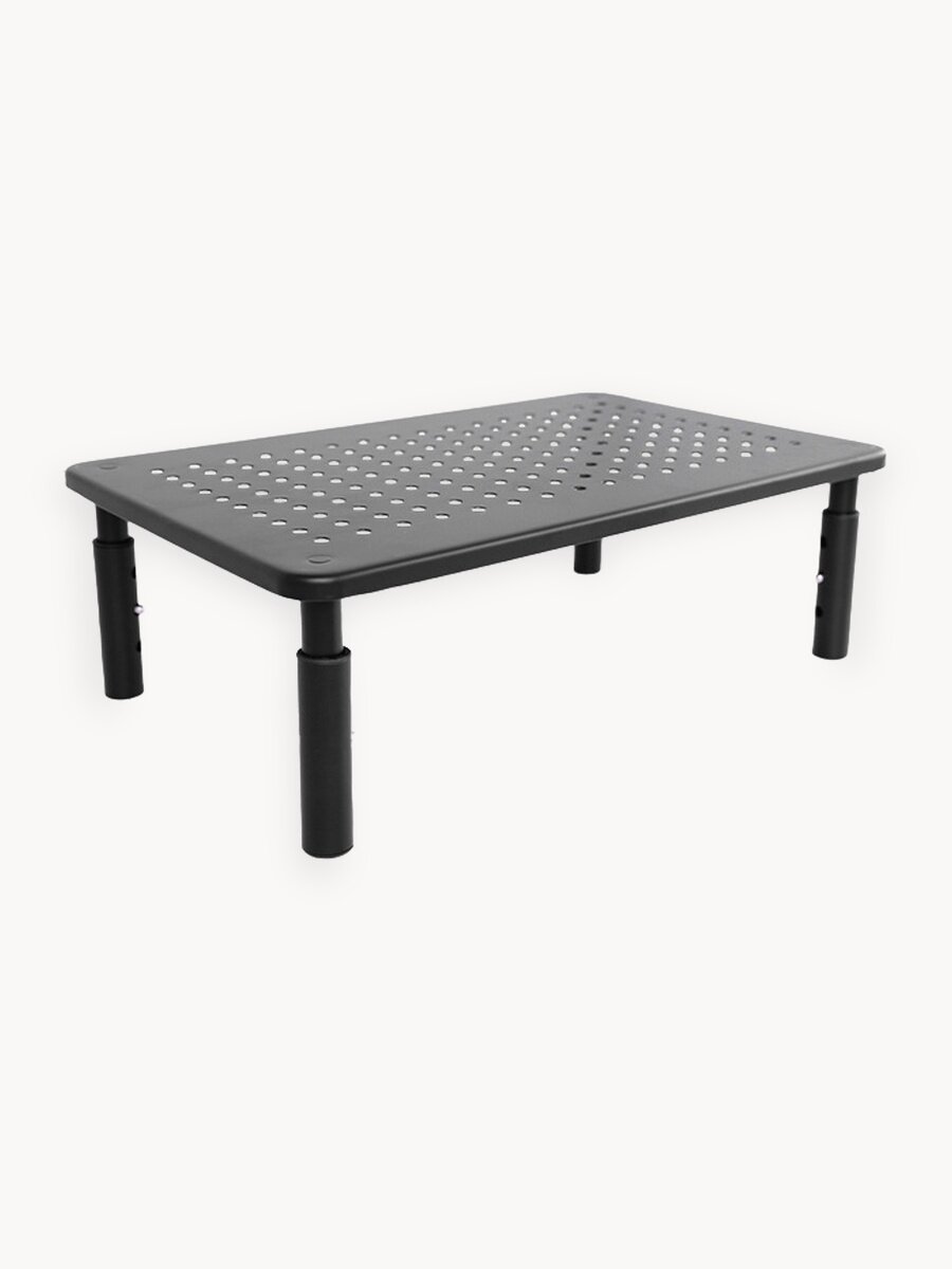 Подставка , алюминий, для монитора, ноутбука, принтера, с регулировкой высоты