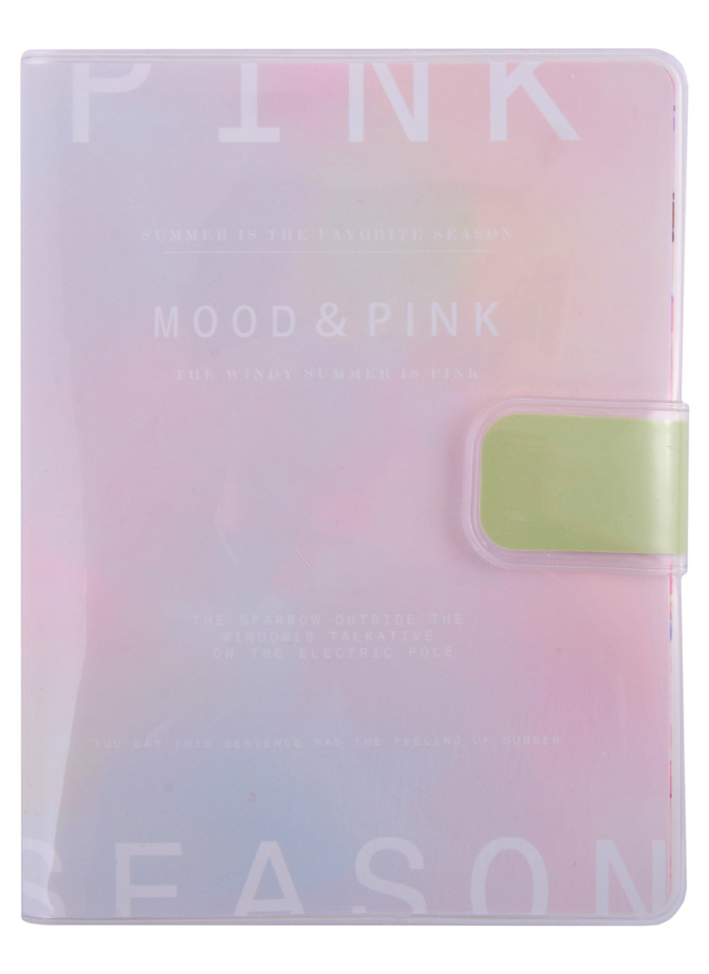 Записная книжка А6 80л лин. "Mood" в ПВХ-обложке, тонир. внутр. блок, ассорти