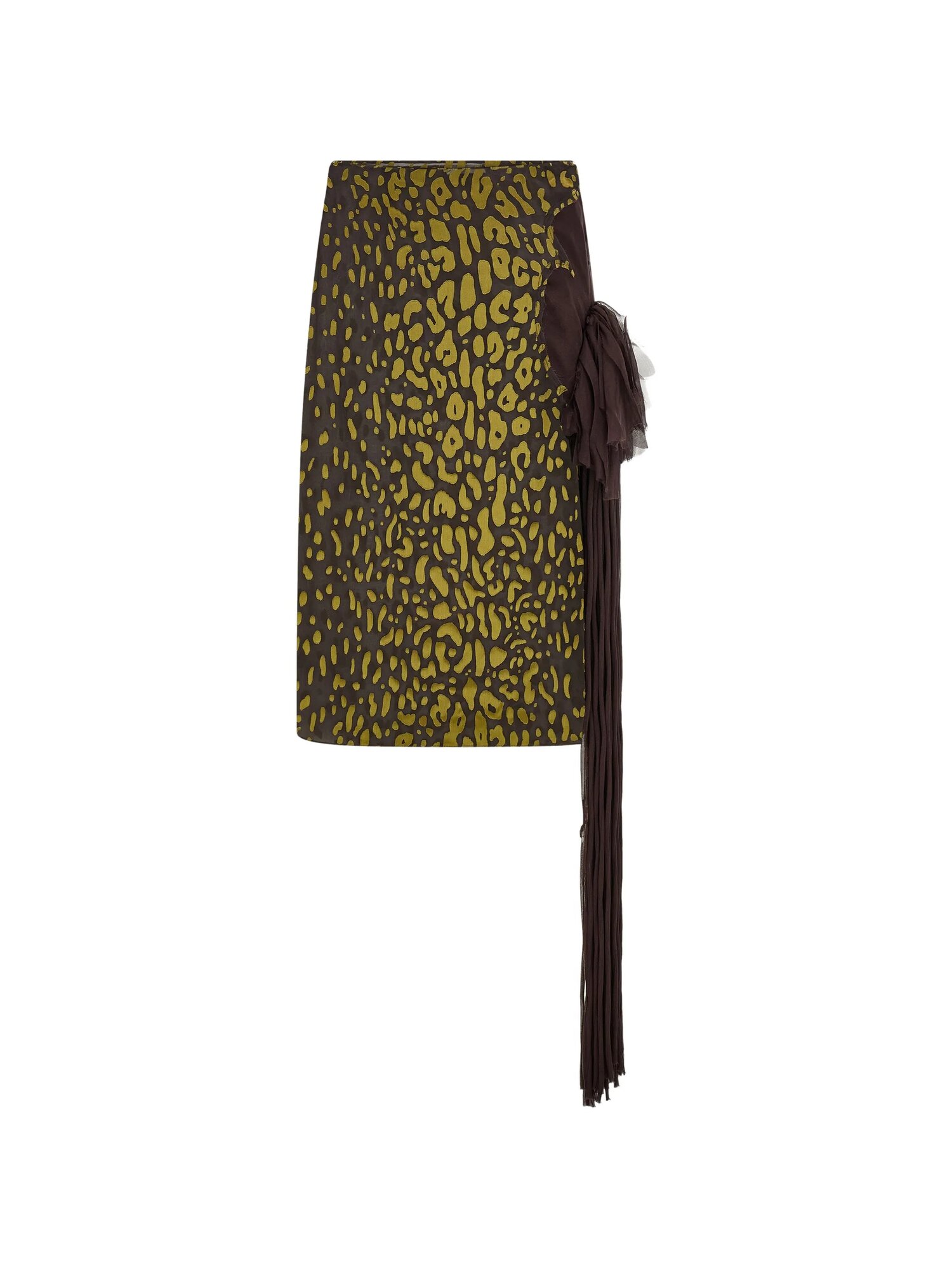 Юбка Skirt with flower detail
