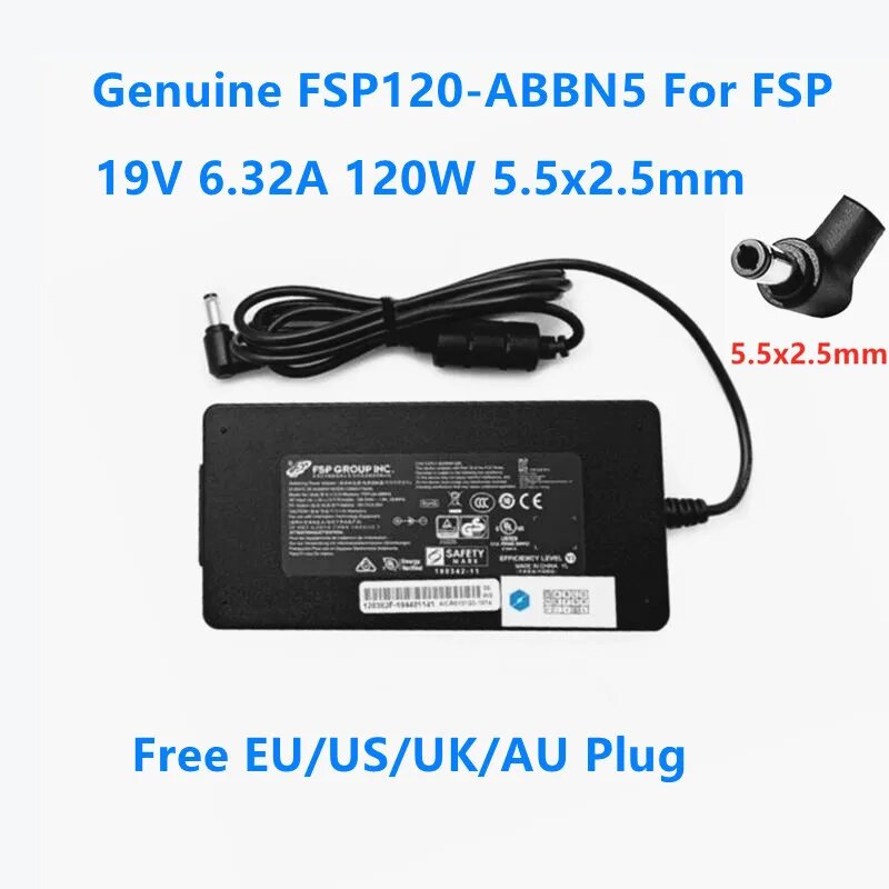 Адаптер FSP FSP120-ABBN5 для ноутбука MECHREVO 19В 6.32А 120Вт