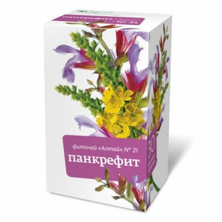 Фиточай Алтайский кедр Алтай № 21 панкрефит, 30 пакетиков
