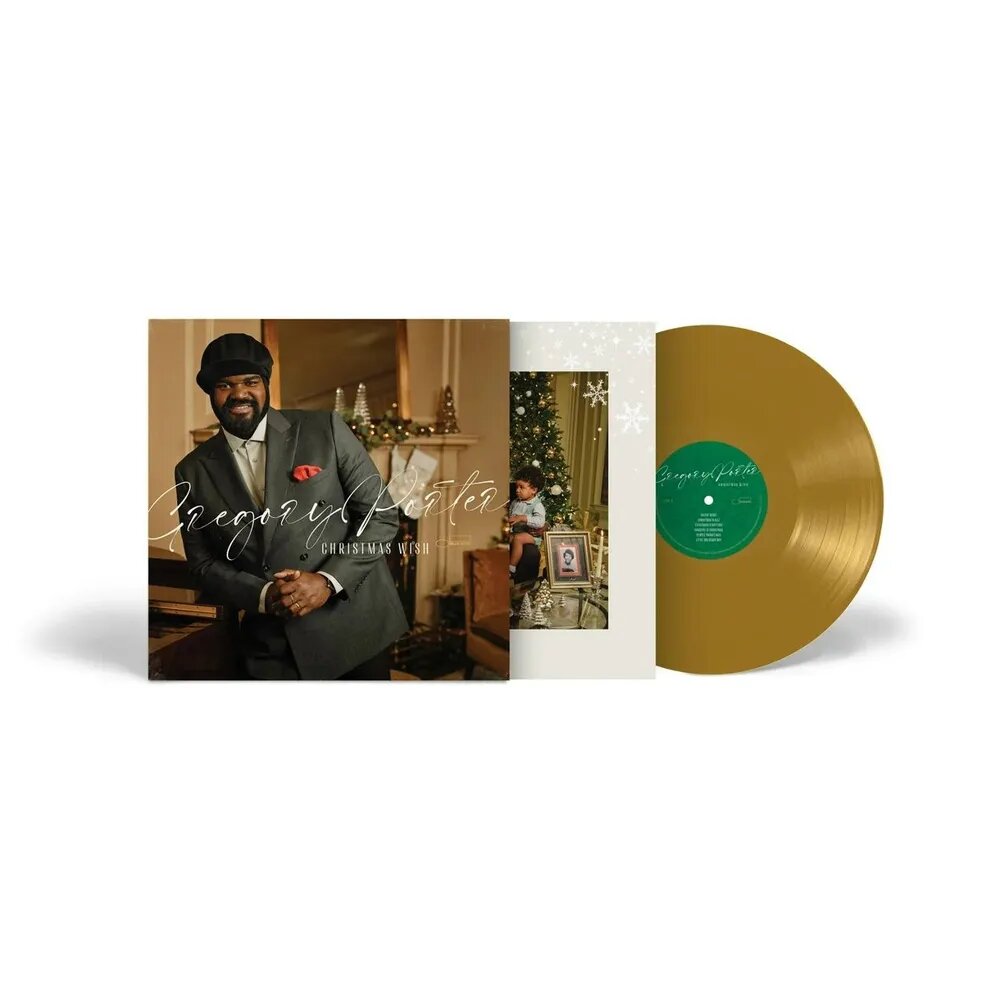 Виниловая пластинка Gregory Porter - Christmas Wish (LP, 2023, Blue Note) gold