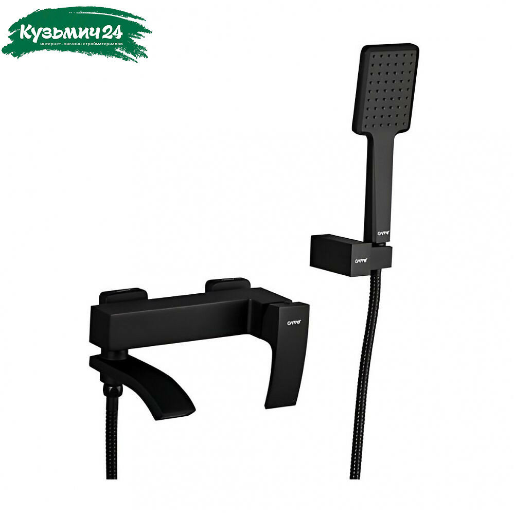 Смеситель для ванны Gappo G3207-6 черный