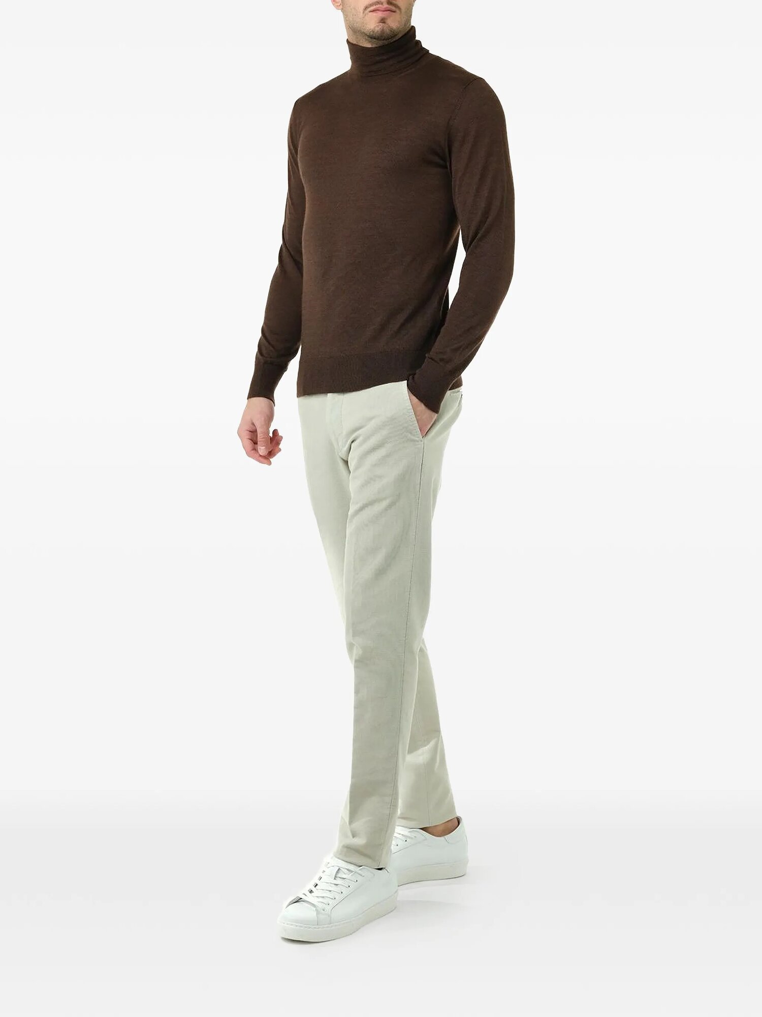 Свитер al duca d'aosta Roll-neck cashmere-blend sweater, размер 58 — фото 1