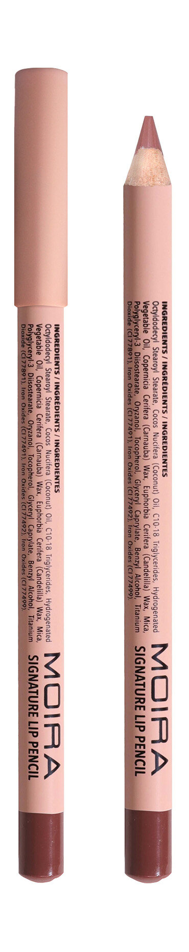 MOIRA Карандаш для губ Moira Signature Lip Pencil, 1,1 г, 4 Медовая Роза