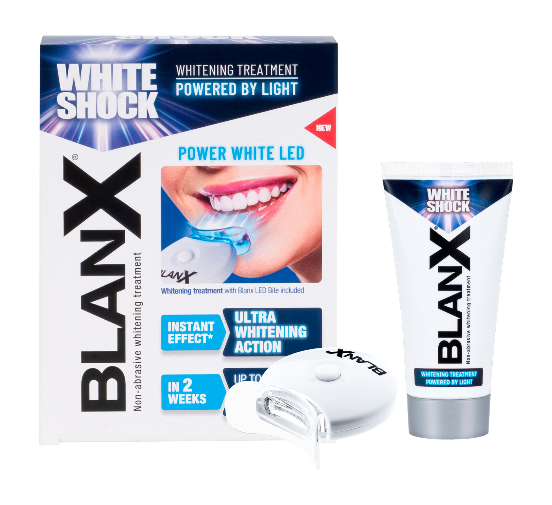 BLANX Зубная паста отбеливающая c LED активатором, 50 мл