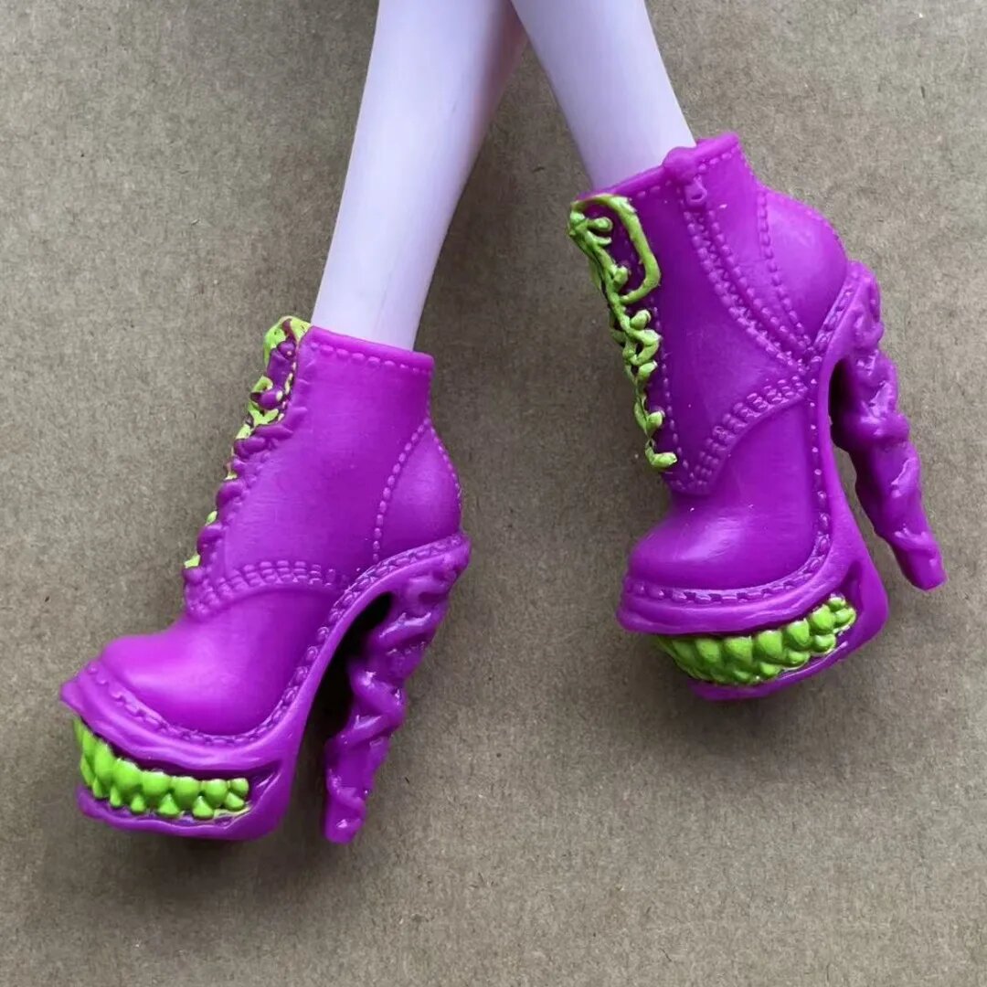 Ботинки для кукол Monster High, сиреневые, NO.4