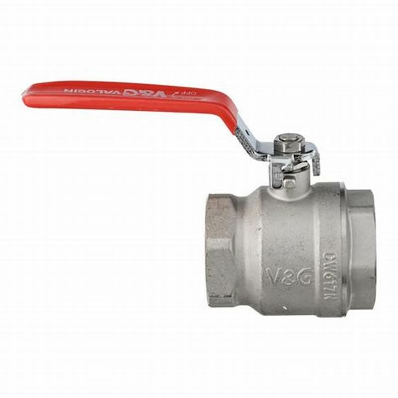 Кран шаровой V&G Optima, внутренняя/внутренняя, 3/4" (рычаг)