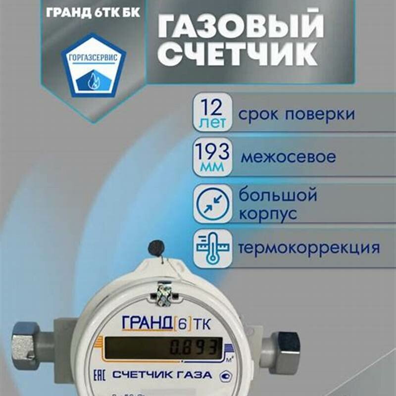 Счётчик газа G-16 ТК, G 2"