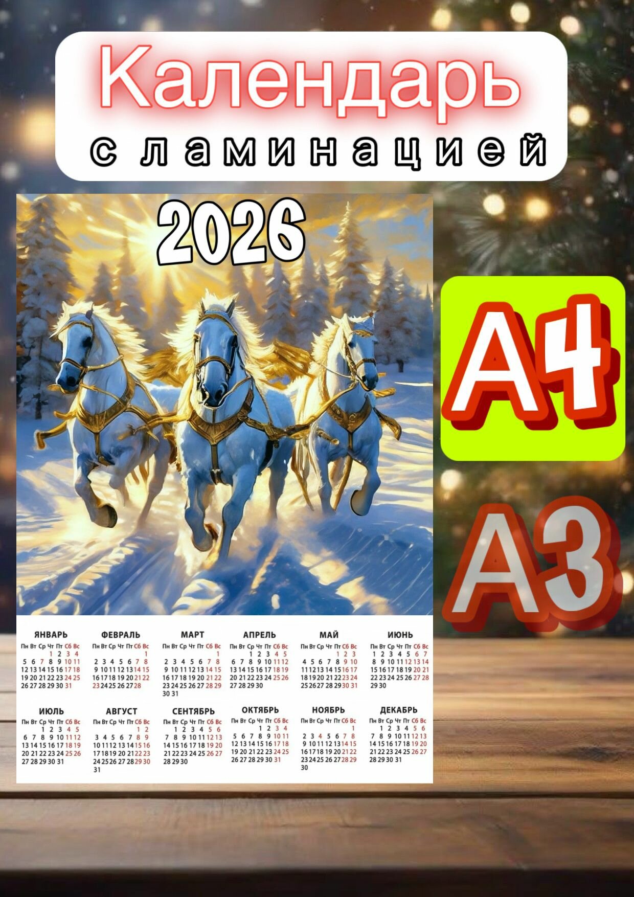 Календарь А4