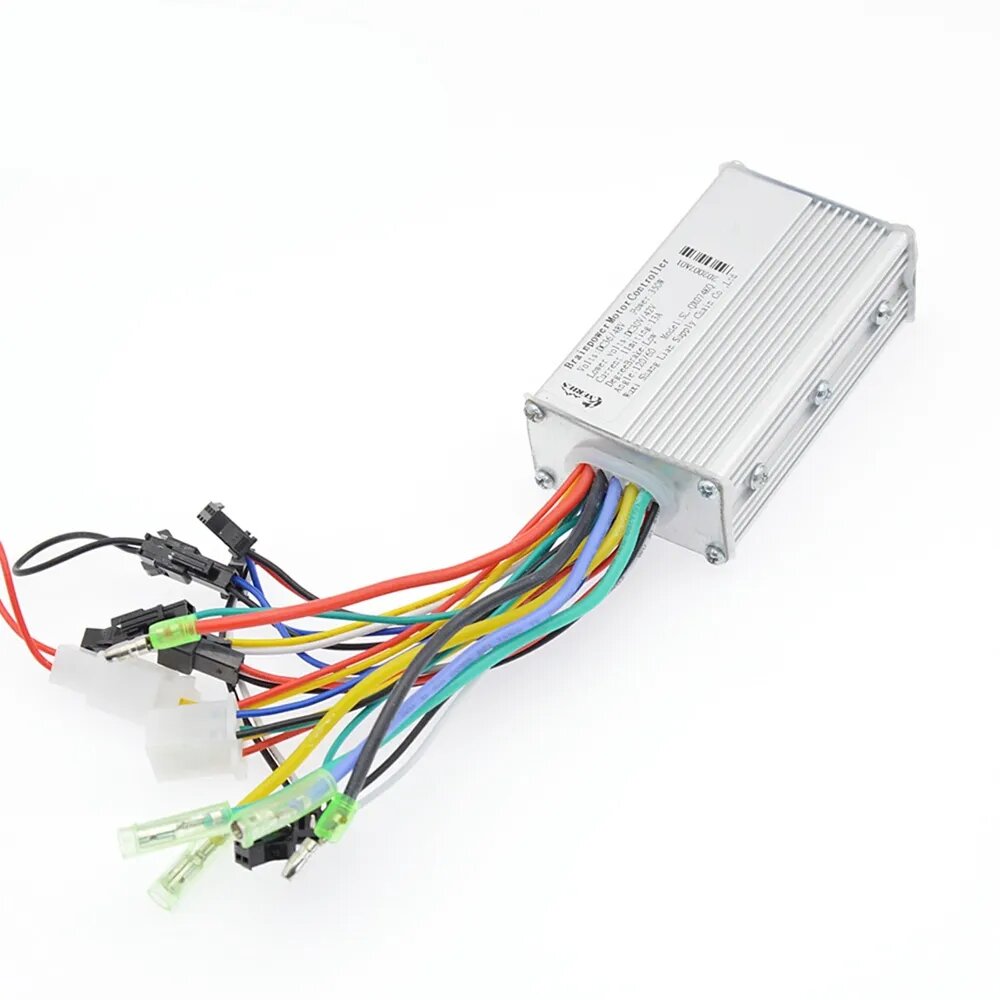 36V-48V 250W 350W Универсальный бесщеточный контроллер электрического велосипеда Бесщеточный контроллер скор