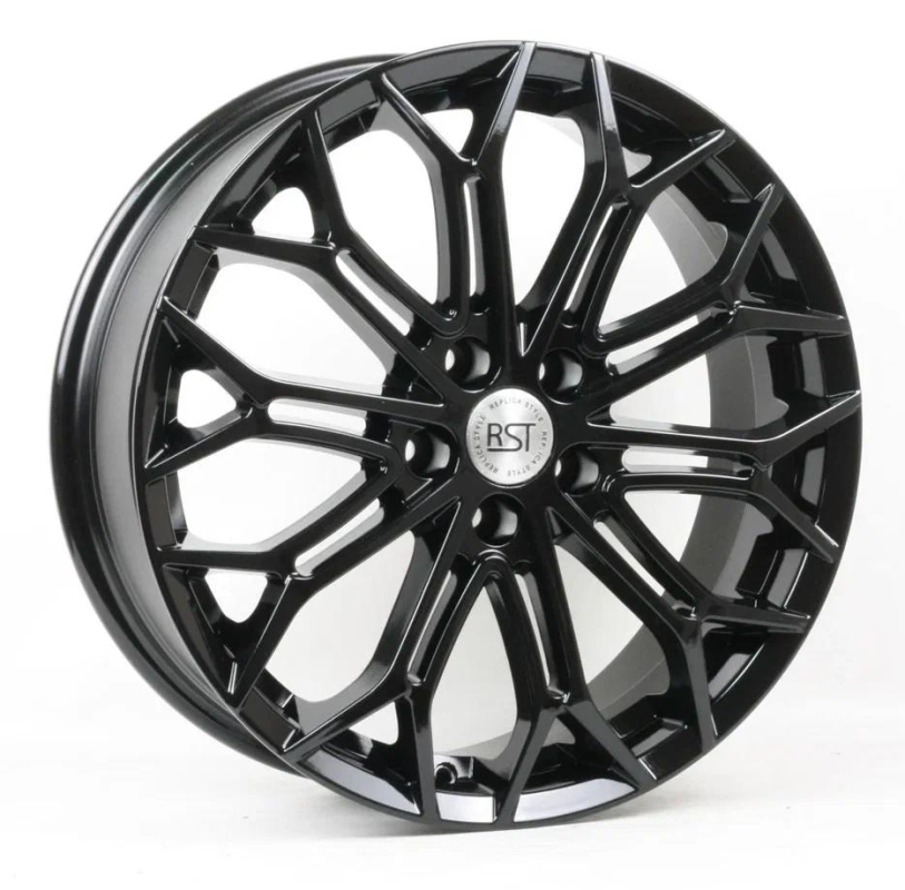 Диск колесный RST R208 (Haval) 6,5x18 5x114,3 Dia66.6 ET38 цвет BL (черный глянцевый)