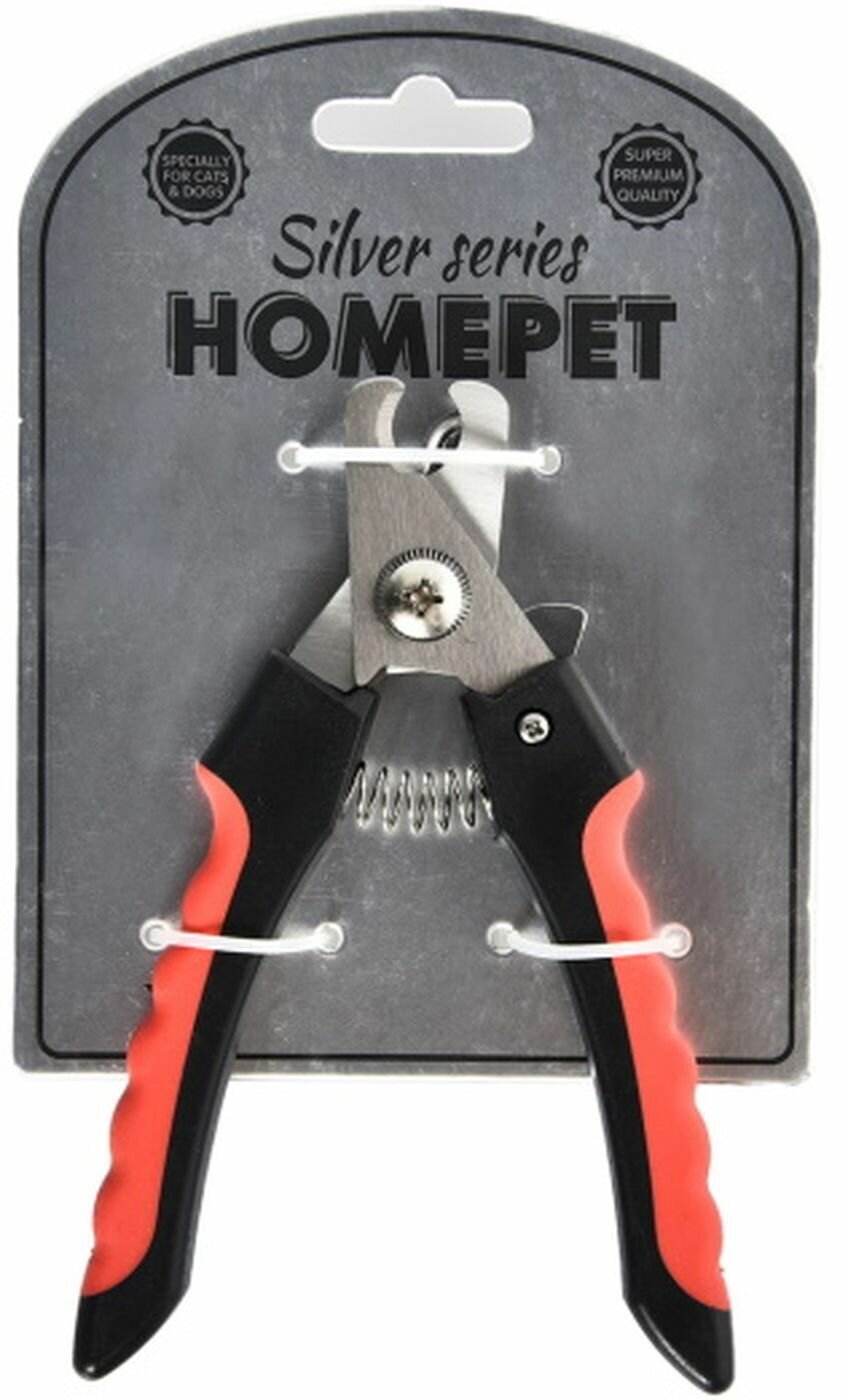 Когтерез-секатор HOMEPET SILVER SERIES, размер L, 16,5 х 5,5 см