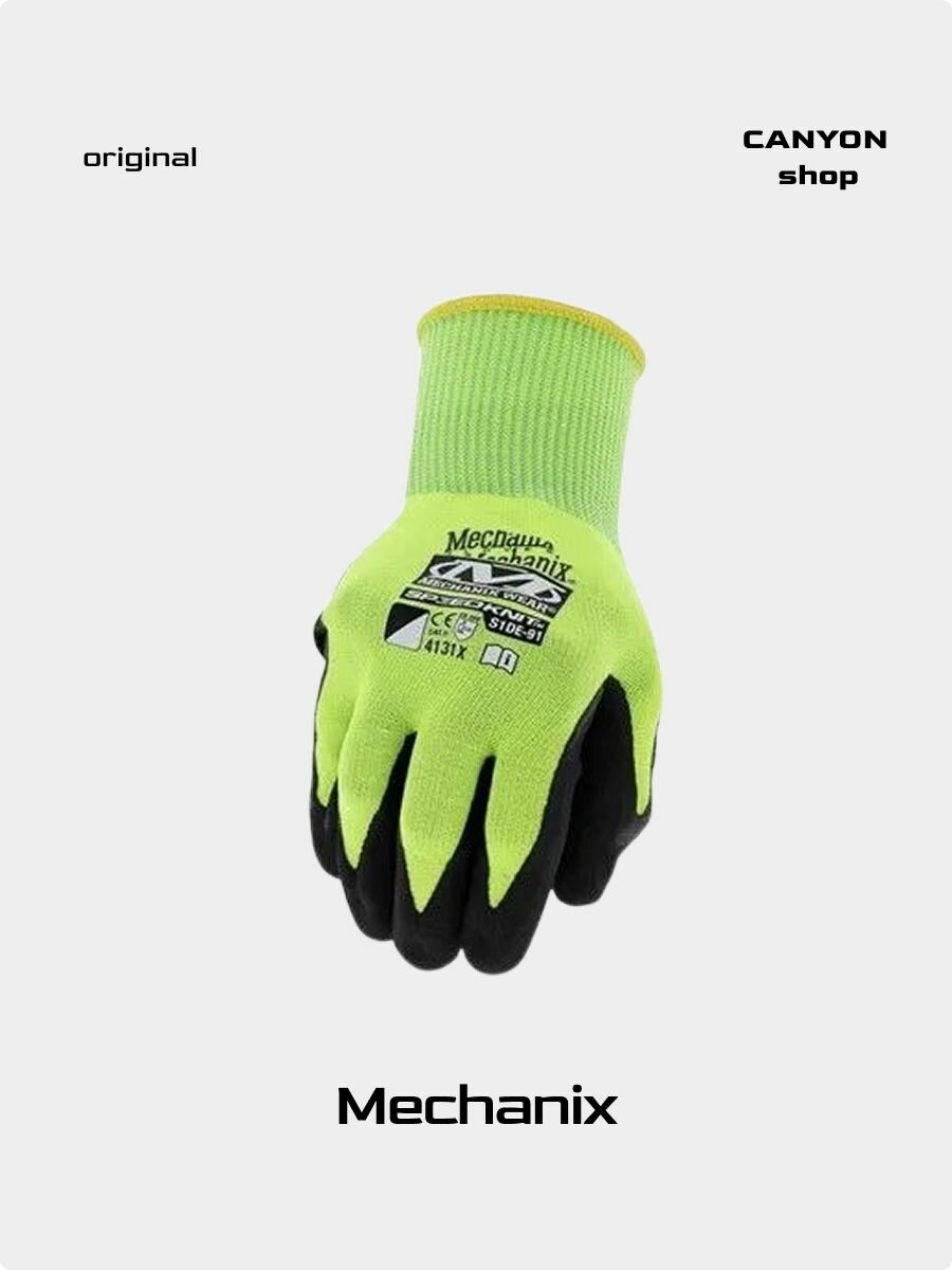 Перчатки Mechanix Speedknit Hiviz