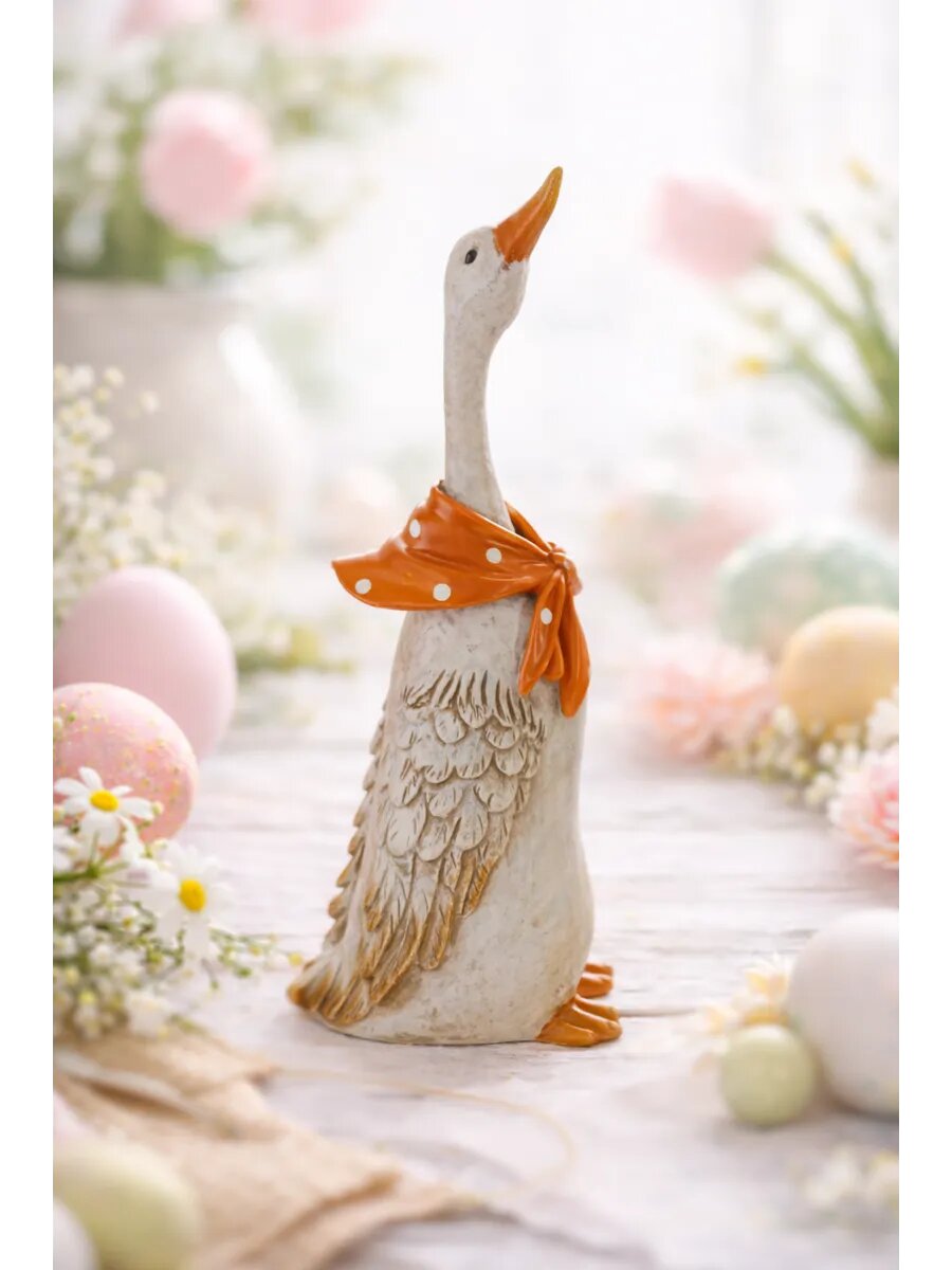 Фигурка декоративная Гусь, 18 см