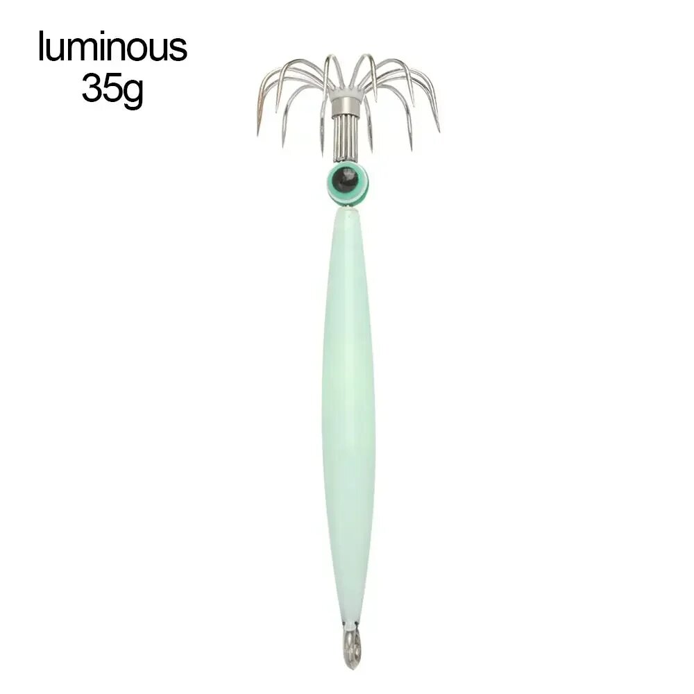 Светящийся крючок для кальмара luminous-35g