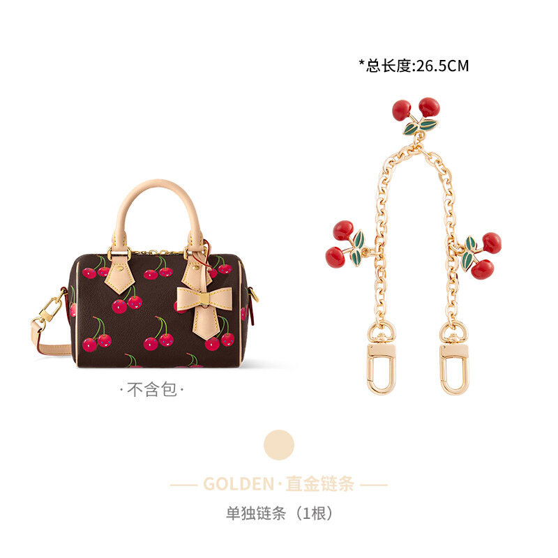 Декоративная цепочка с вишней Такати Мураками для сумки LV цепочка продление подвеска 26.5 см