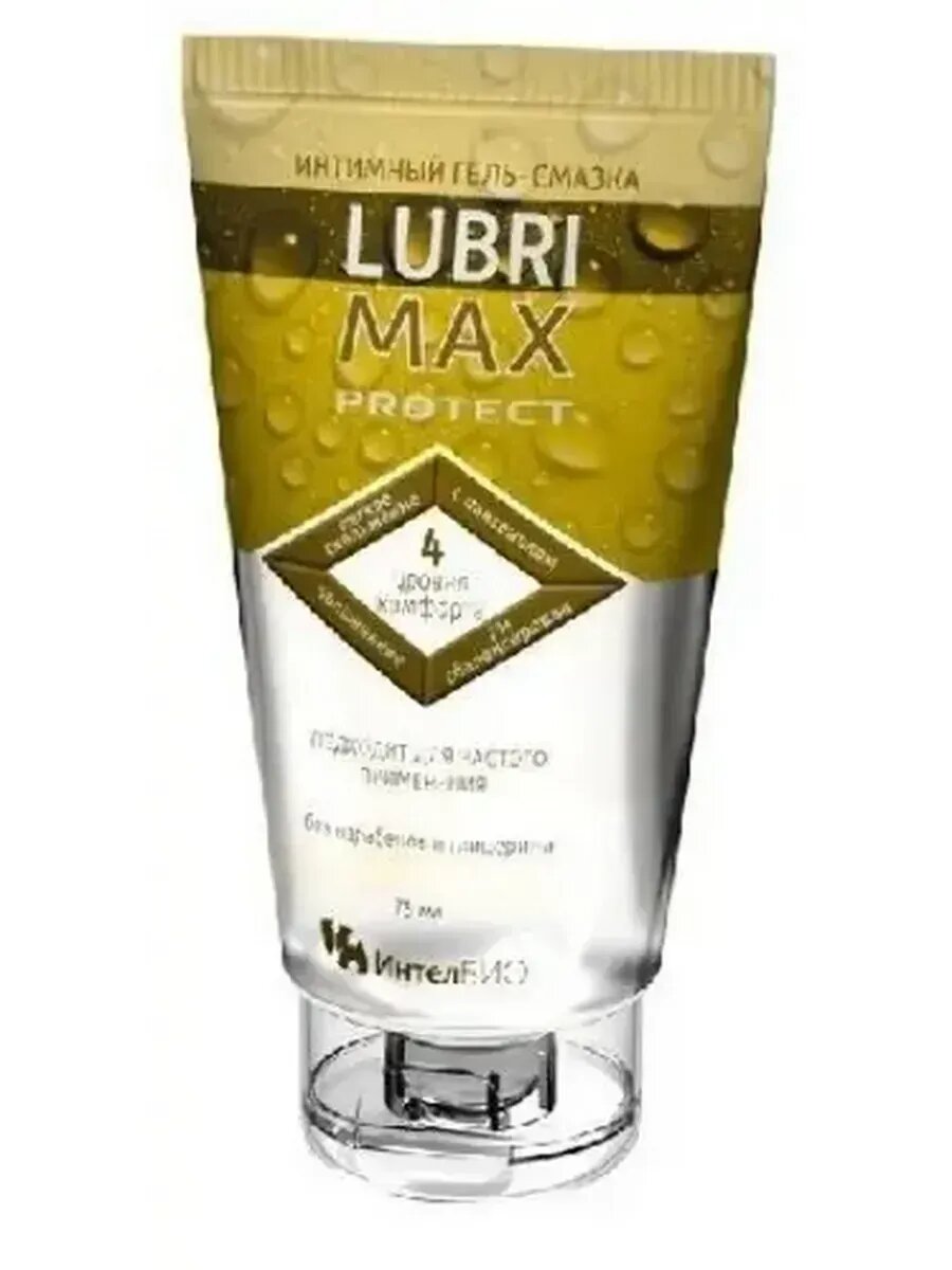 Гель-смазка LUBRIMAX Protect, для дополнительной защиты, 75мл