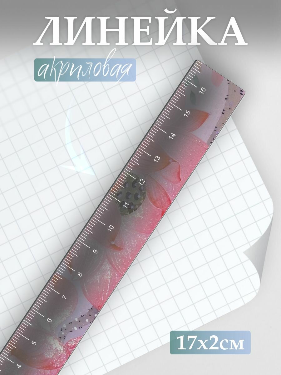 Линейка школьная Asian aesthetics