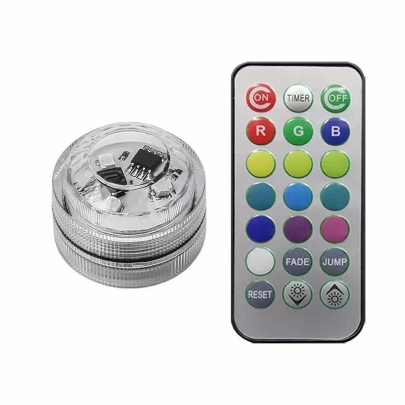 Автомобильный универсальный красочный атмосферный фонарь с дистанционным управлением-1 фонарь, 1 пульт дистанционного управления