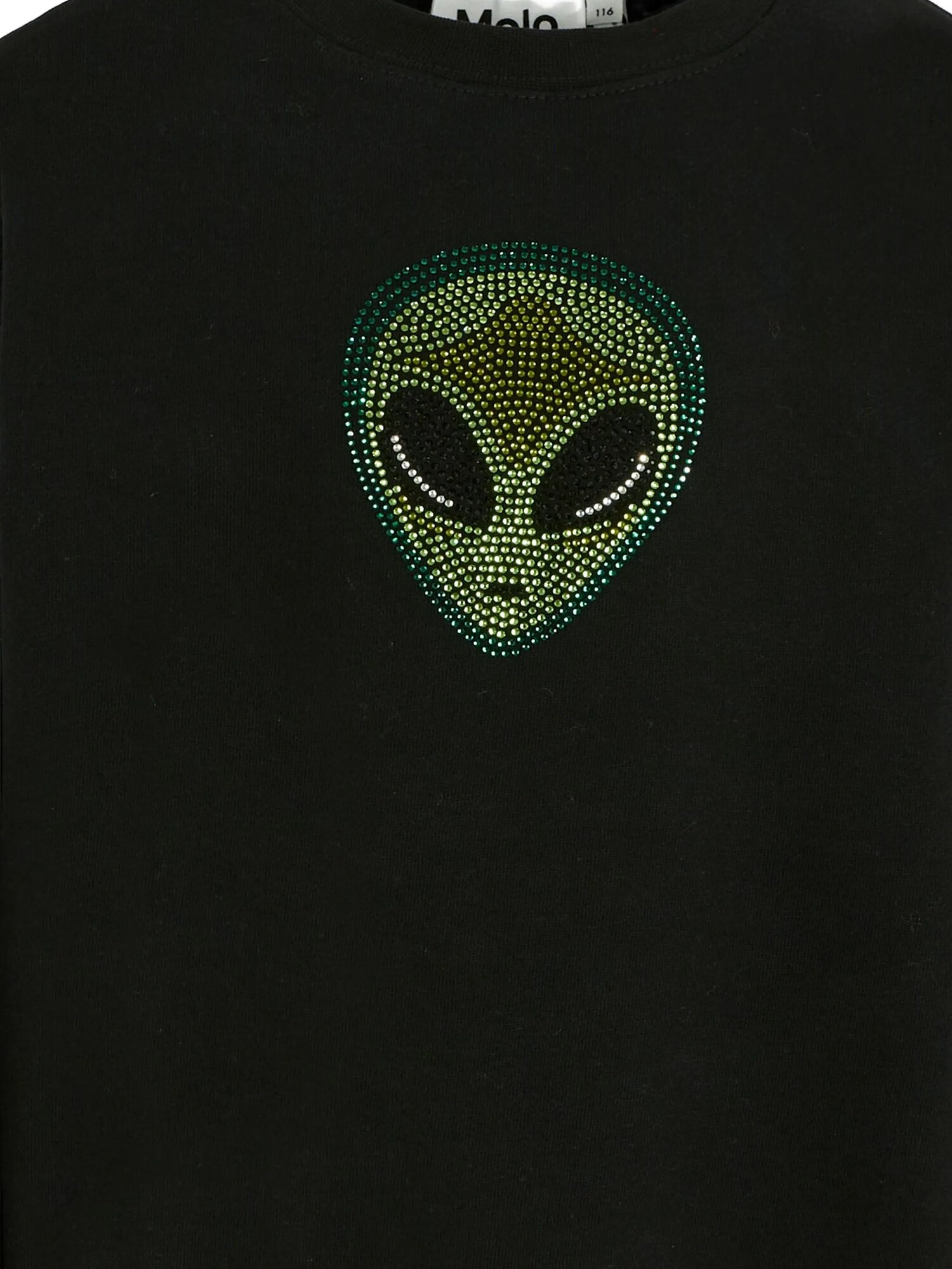 Толстовка Molo Alien-head embellished sweatshirt, размер 116 — фото 1