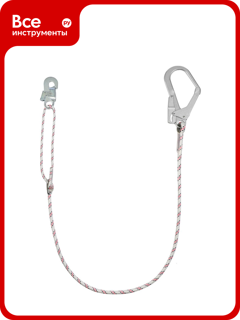 Веревочный одинарный регулируемый строп VENTO «B12p» vnt B12p, зону риска, высоты