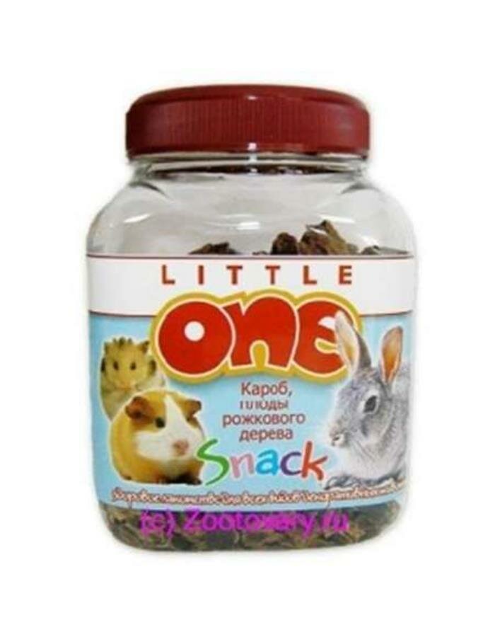 LITTLE ONE Лакомство для грызунов кароб, плоды рожкового дерева 150г