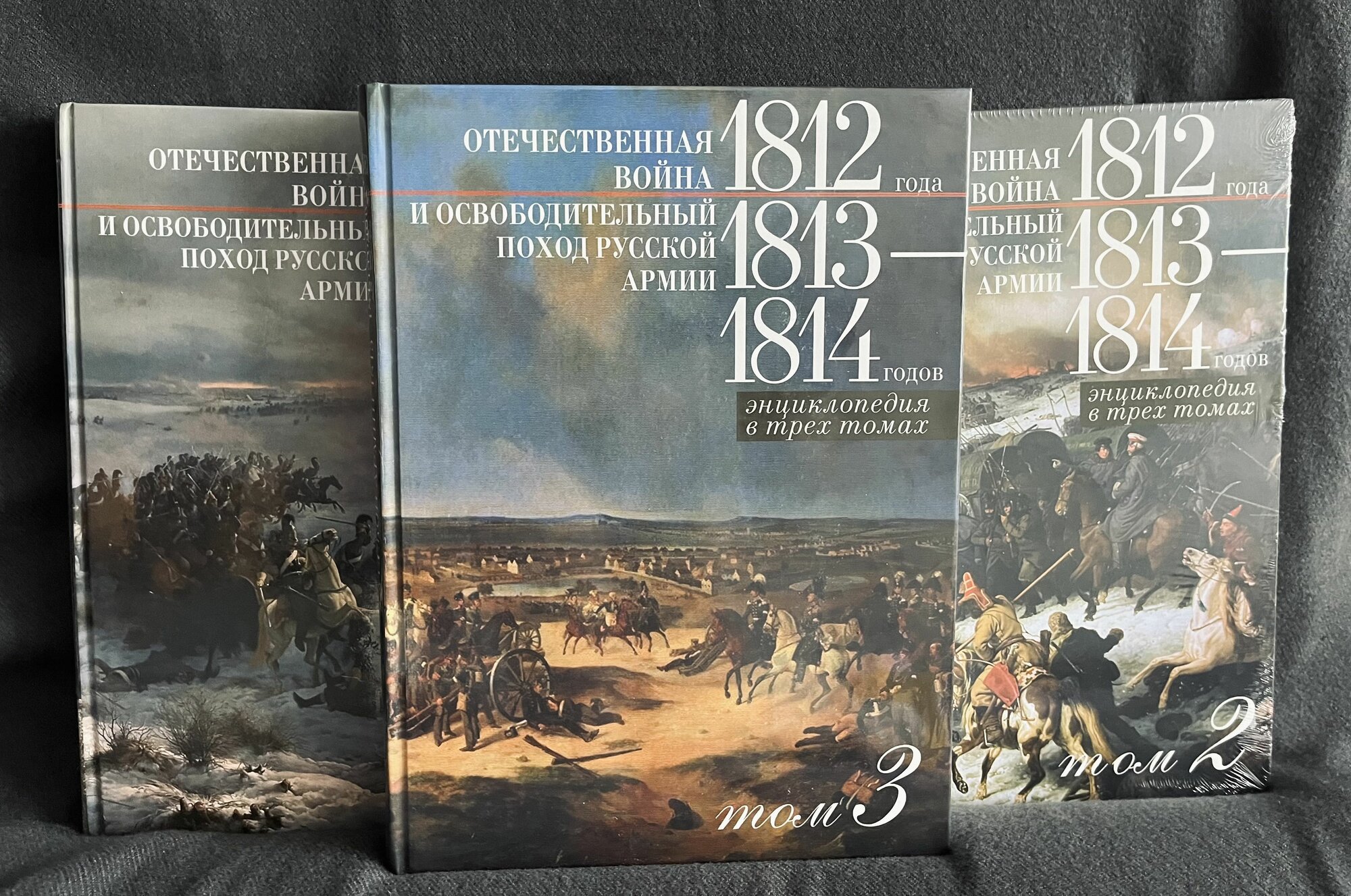 Отечественная война 1812 года и освободительный поход русской армии 1813-1814 годов (комплект из 3 книг)