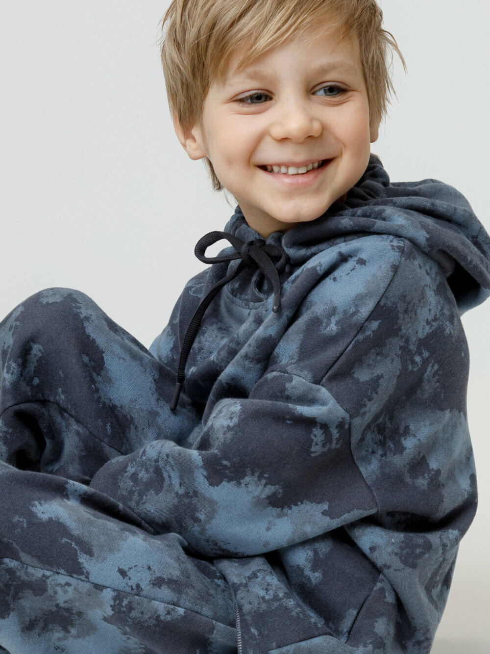 Худи КР 302788/синий джинс к660