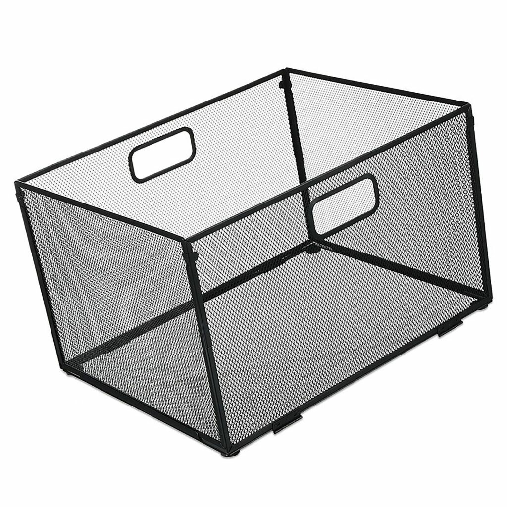 Съемная корзина для хранения на офисном настольном стеллаже большой емкости-большая