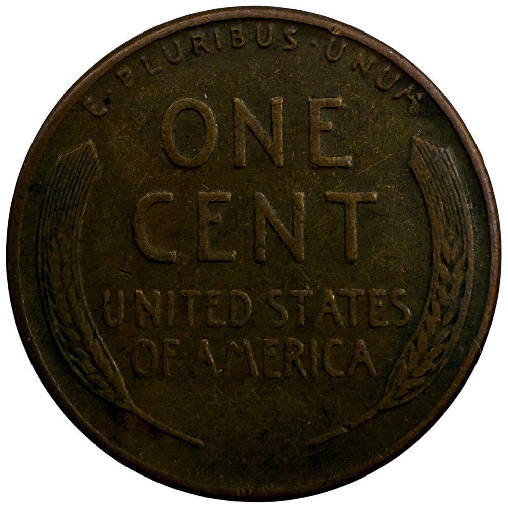 США 1 цент 1946 г. (Wheat Penny, Линкольн) (D)