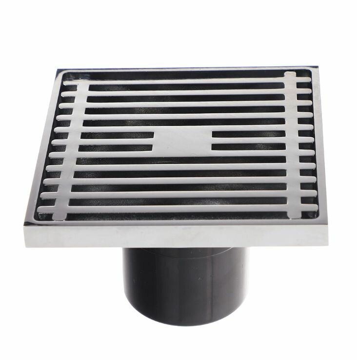 Трап для душа MAGdrain FC01Q5-G 100х100 мм вертикальный хром