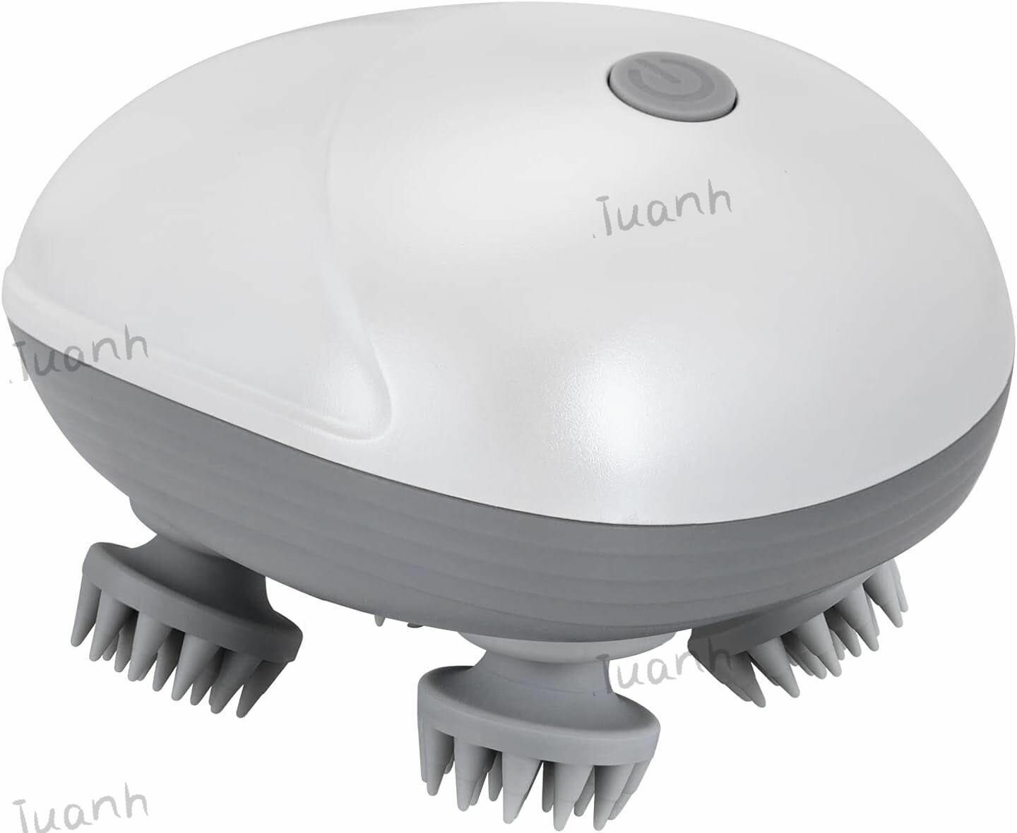 Мягкий электрический массажер для домашних животных Usb-зарядка 3D голова моющаяся игрушка для кошек 1200 мАч(Розовый)