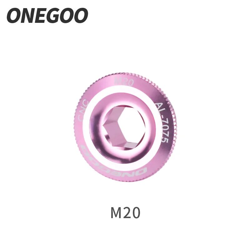 Крышка кривошипа велосипеда ONEGOO M20 Pink