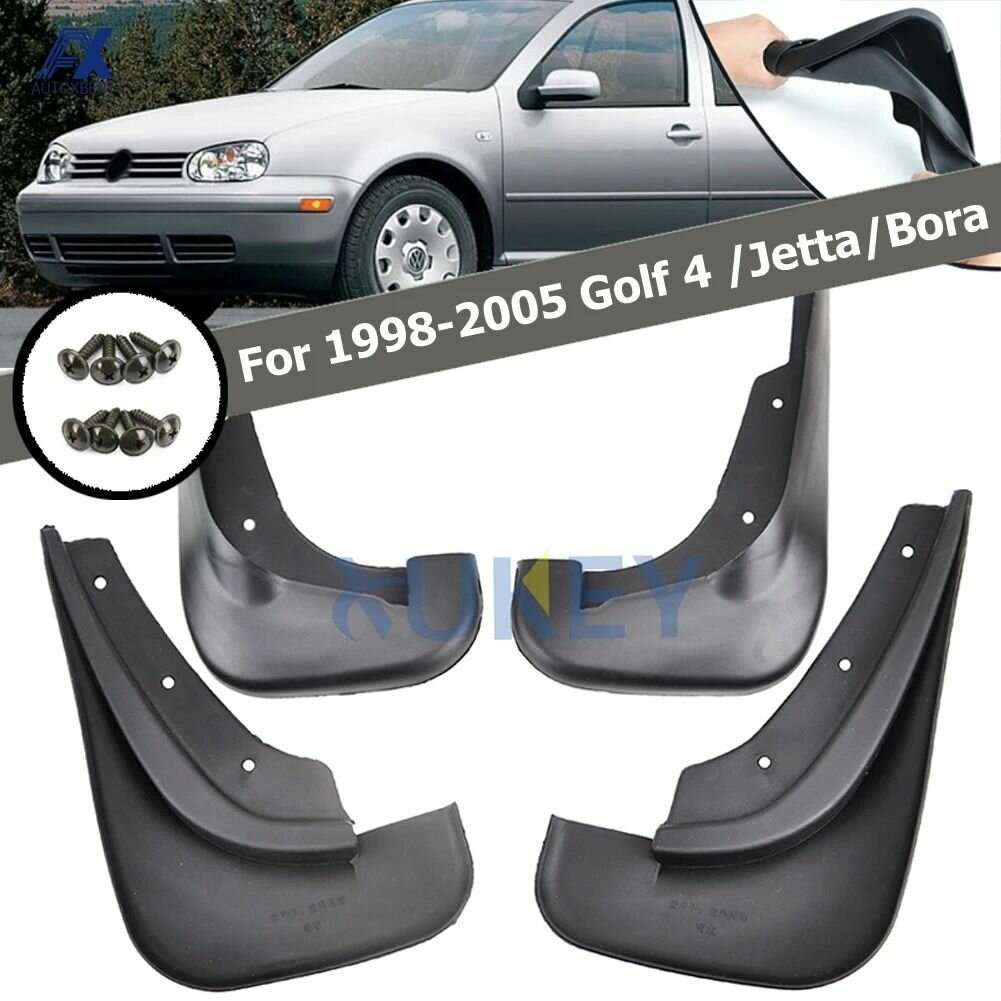Автомобильные Брызговики для 1998-2005 VW Golf 4 Mk4 IV Bora Jetta