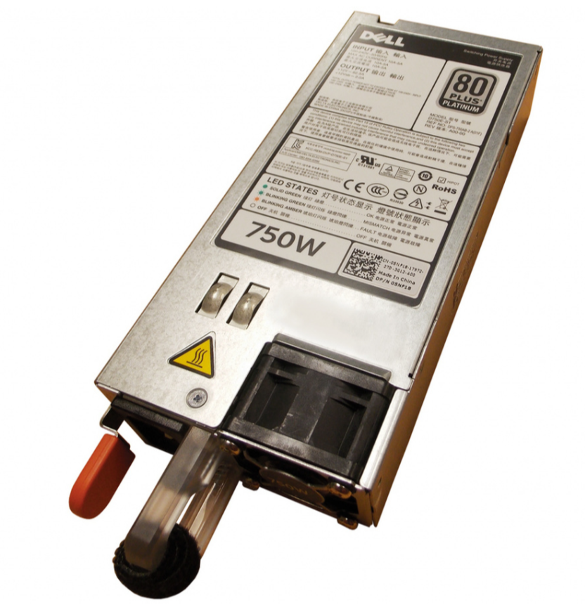 5NF18 блок питания Dell PE 750 Вт ASSY, PWR SPLY,750WP, RDNT, DELTA